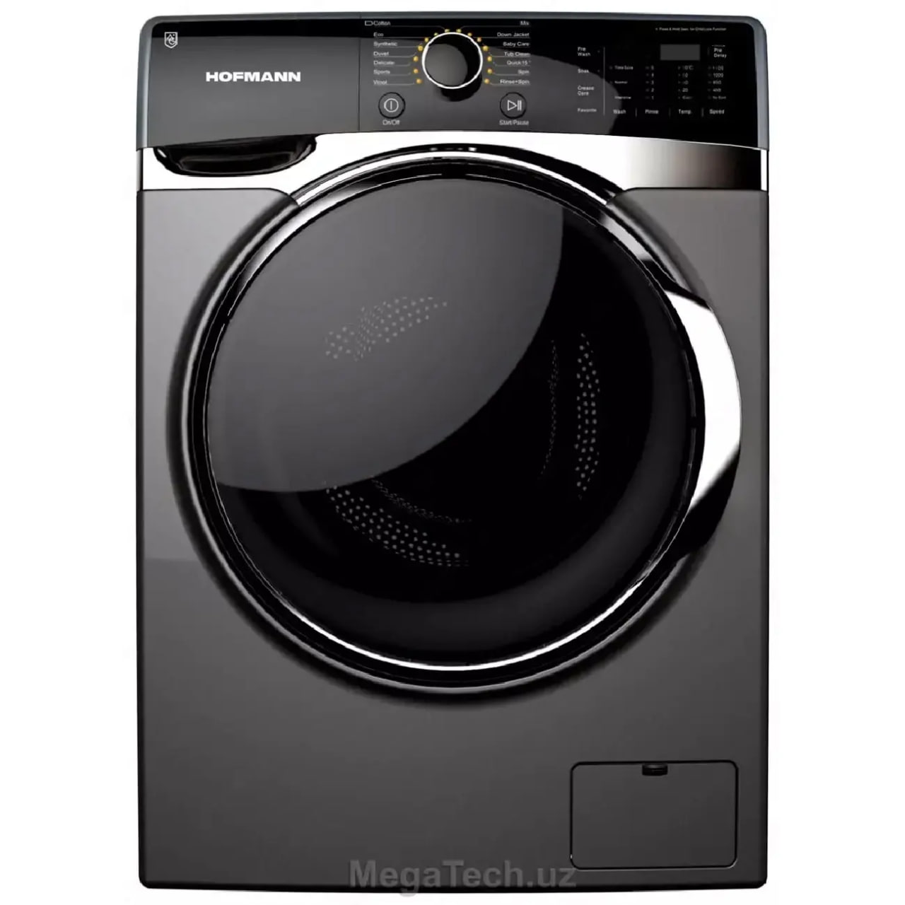 Hofmann hw-814-2tddg/HF kir yuvish mashinasi, qora